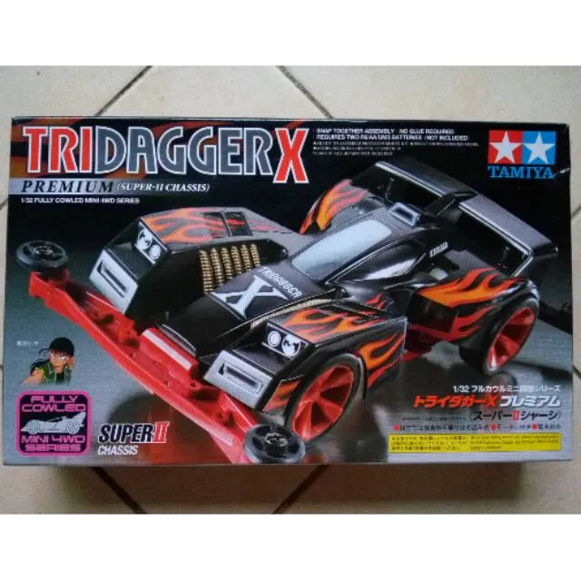 Tamiya Tridagger X Premium Super II Two Chassis 4WD Original Let's Go Series | Lazada Indonesia
