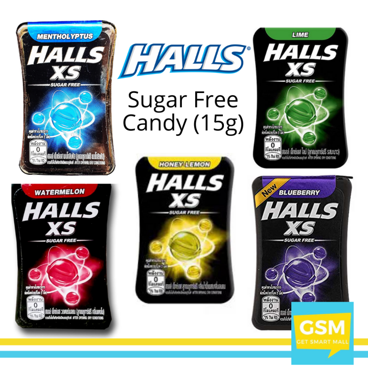Halls XS Sugar Free Candy 15g | Lazada