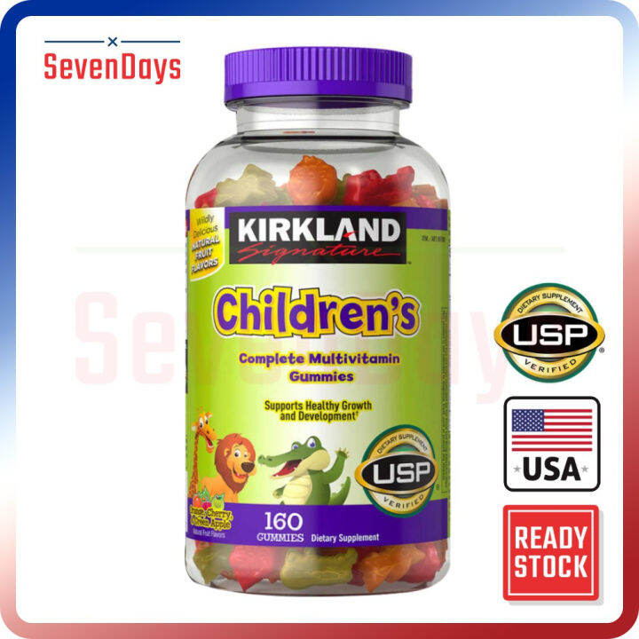 Kirkland Signature Children's Complete Multivitamin 160 Gummies ...