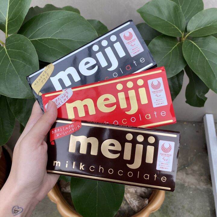 MEIJI Chocolate Bar from Japan (Milk / Dark Hi-Milk) | Lazada PH