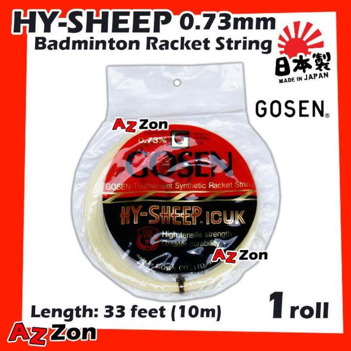 【READY STOCK】GOSEN HY-SHEEP ICUK BADMINTON Racket STRING TALI RAKET ...