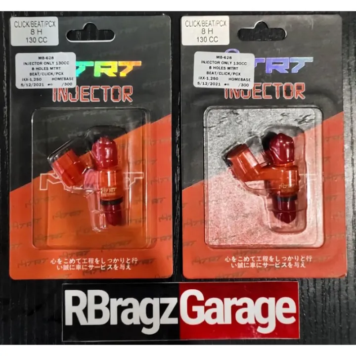 MTRT Injector 8 Holes 130cc - Honda Click 125, 150 / Beat / PCX / RS ...