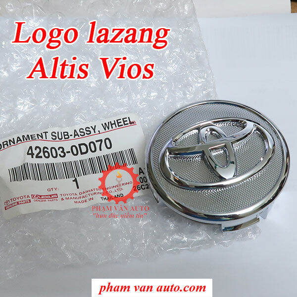 Ốp lazang Toyota Vios, Chụp mâm bánh xe moay ơ Altis chính hãng mã ...