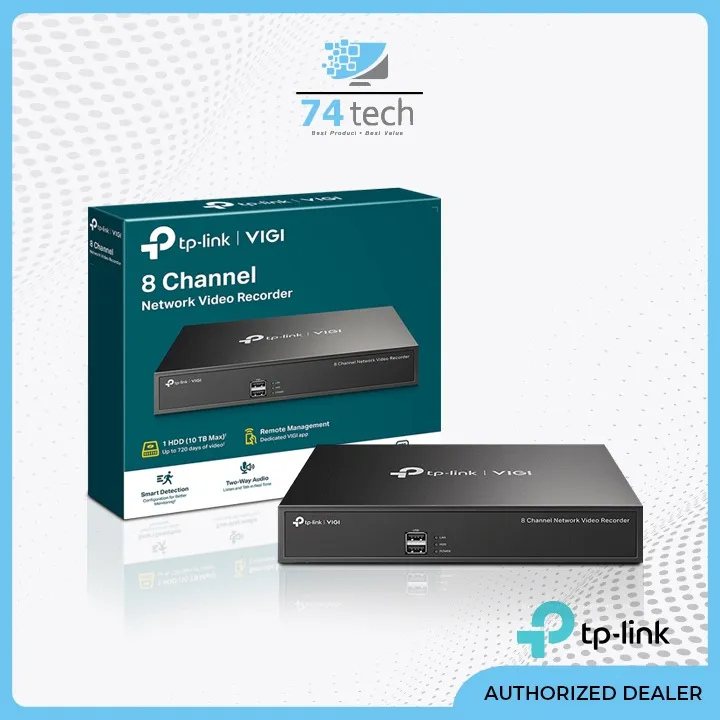 TP-Link VIGI NVR1008H 8 Channel Network Video Recorder | Lazada PH