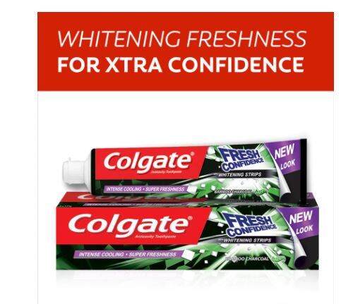 COLGATE TOOTHPASTE FRESH CONFIDENCE BAMBOO CHARCOAL 90ML | Lazada PH