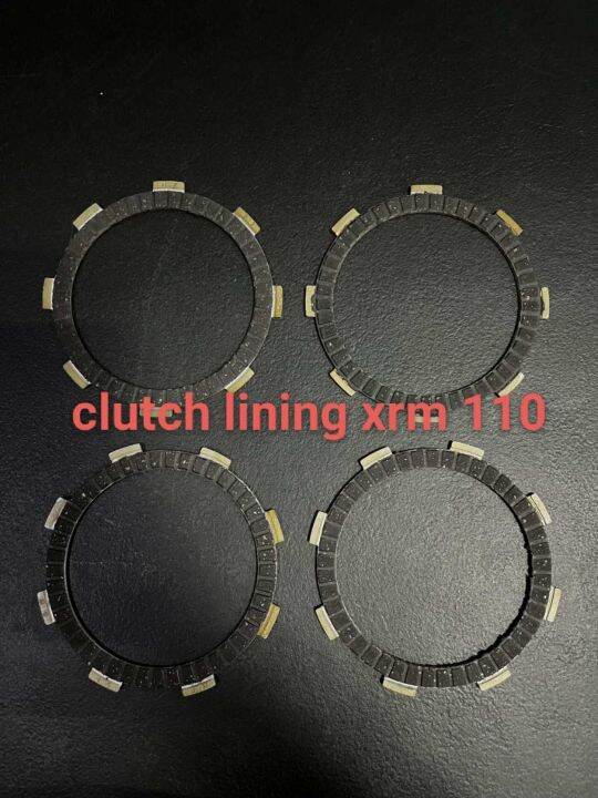 xrm 110 clutchlining set (4pcs) | Lazada PH