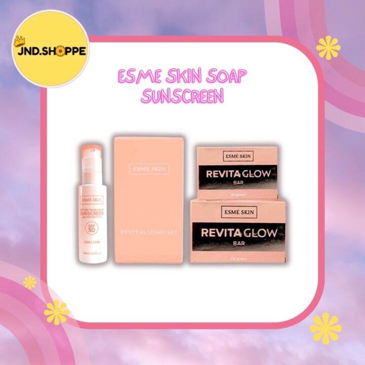 ESME SKIN REVITA GLOW BAR SOAP 135g 90g | Lazada PH