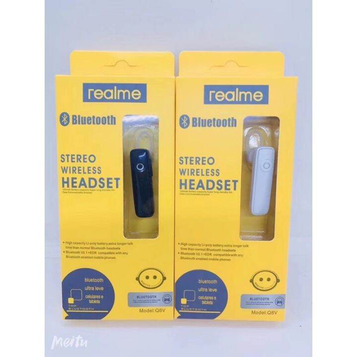 realme wireless bluetooth headset stereo fashion mobility | Lazada PH