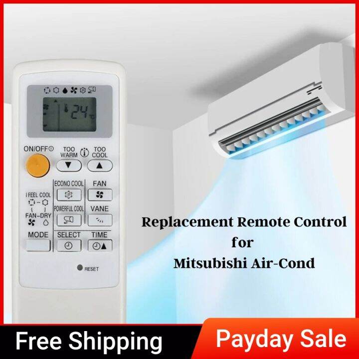 Universal AC Remote Control Replacement for Mitsubishi MP04B MP04A MP2B Air Conditioner | Lazada