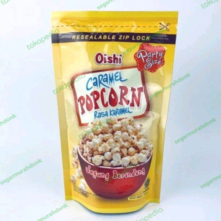 OISHI POPCORN RASA CARAMEL 100GR | Lazada Indonesia