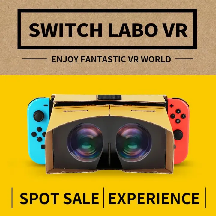 NS Labo VR พร้อมสายหูฟังสำหรับ Nintendo SWITCH ตำนานของ Zelda: breath of The Wild Super Mario ...
