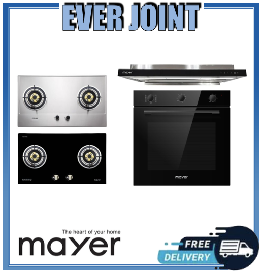 Mayer MMSS882HI / MMGH882HI [86cm] 2 Burner Stainless Steel / Glass ...