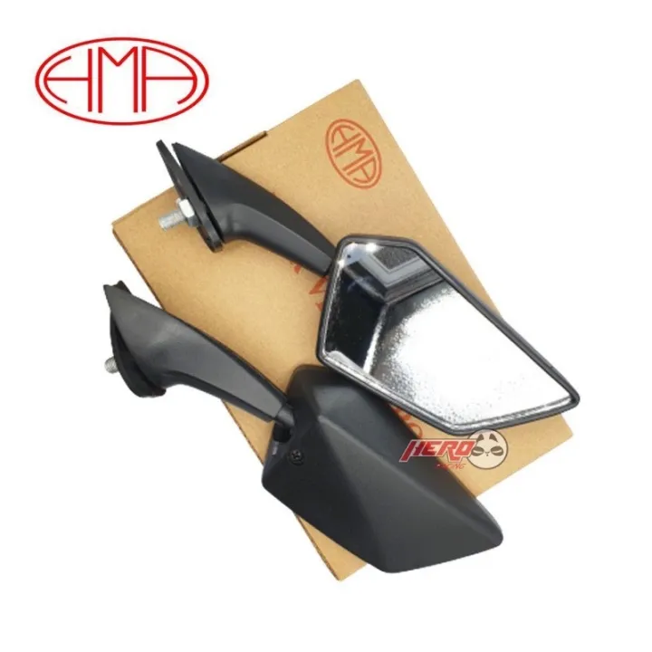 HMA Thai Side Mirror Ninja Modify HMA 8mm Clear 1:1 Adjustable Made in ...