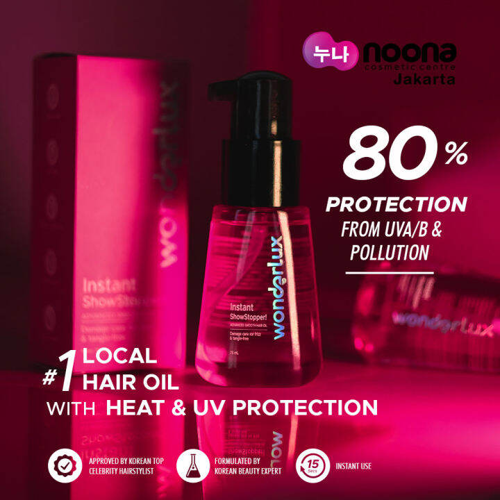 AZARINE WONDERLUX HAIR OIL INSTANT SHOWTOPPER 75ML | Lazada Indonesia