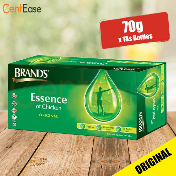 Brand's Essence of Chicken 70g x 18s Bottles - Original | Lazada