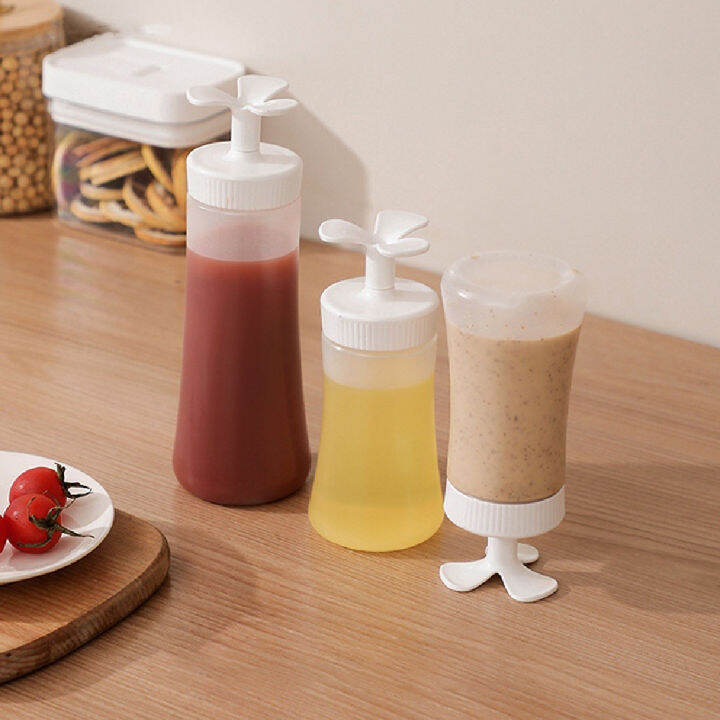 🇲🇾🐼350ml Bottle Sauce Squeezer Ketchup Honey Dispenser Container ...