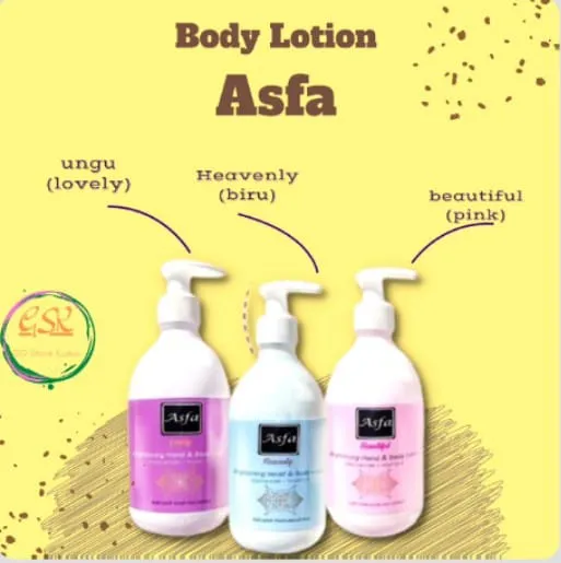 ASFA Brightening Body Lotion with Niacinamide dan Vitamin E 300ml ...