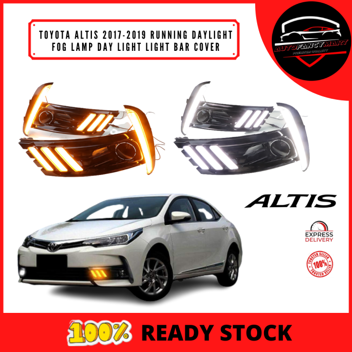 TOYOTA ALTIS 2017-2019 RUNNING DAYLIGHT FOG LAMP DAY LIGHT LIGHT BAR ...