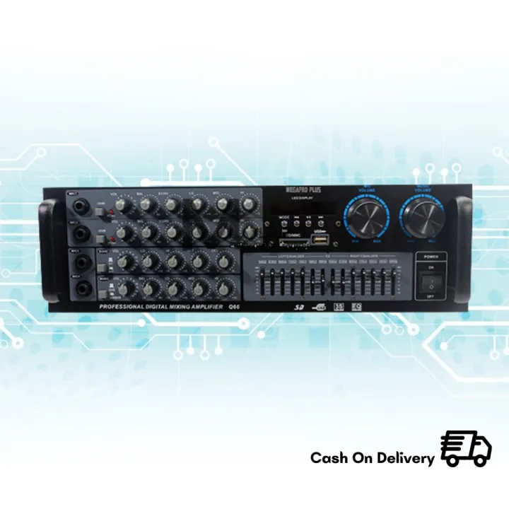 MEGAPRO AMPLIFIER MP Q66 | Lazada PH