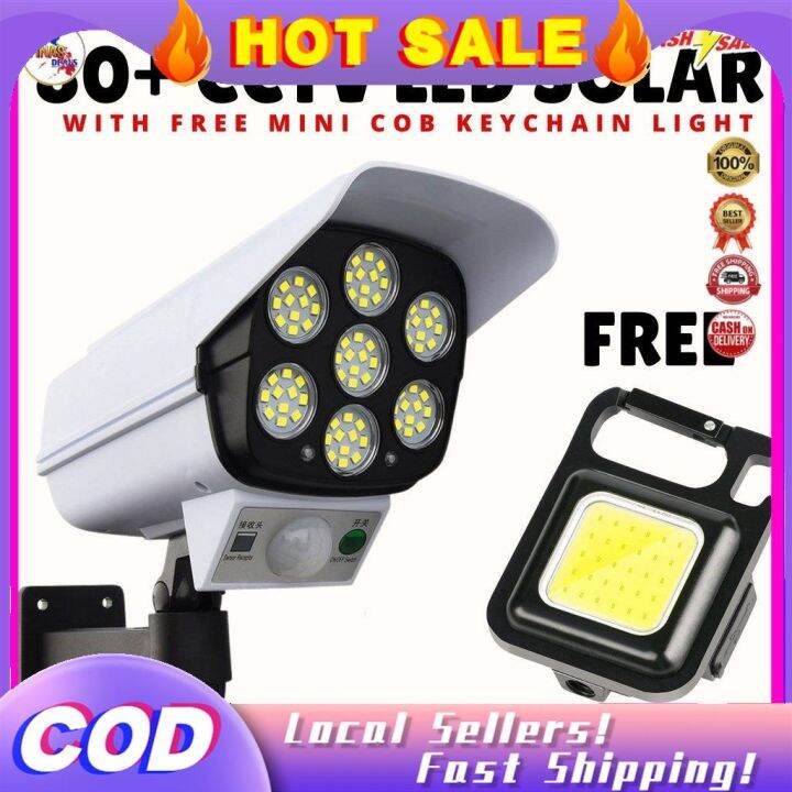 Original Wall Lamp 80 Led Heavy Duty Panel Cctv Dummy Panlabas na Ilaw ...