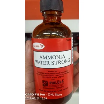 【Local】 AMMONIA STRONG WATER 120ml. | Lazada PH