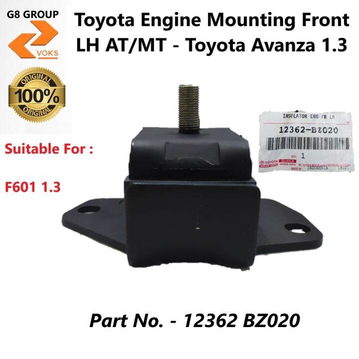 Toyota Engine Mounting Front LH AT/MT - Toyota Avanza 1.3 (12362 BZ020 ...