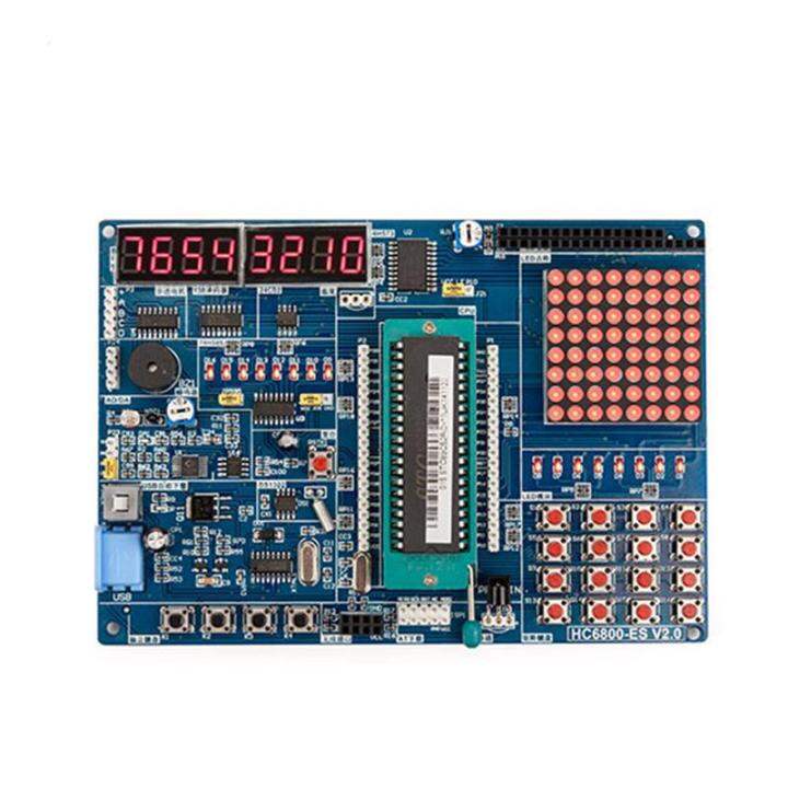 51 การพัฒนา MCU BOARD ทดลอง BOARD 51 บอร์ดเรียนรู้ MCU STC89C52 ชุด MCU ...