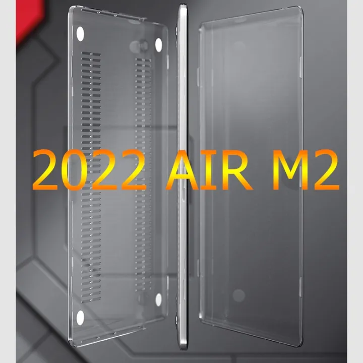 แล็ปท็อปใหม่สำหรับ2022 Macbook Air M2 A2681ฝาครอบพลาสติกแข็งบางผิว ...