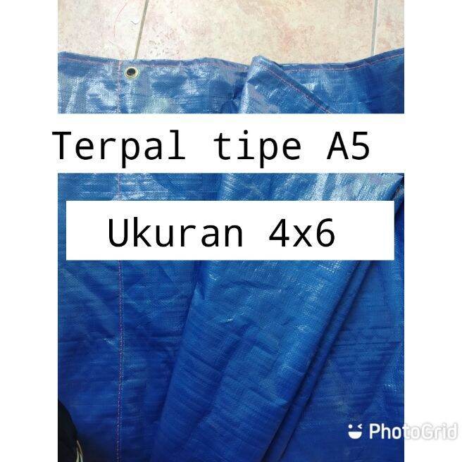 Terpal A5 ukuran 4x6 lembaran | Lazada Indonesia