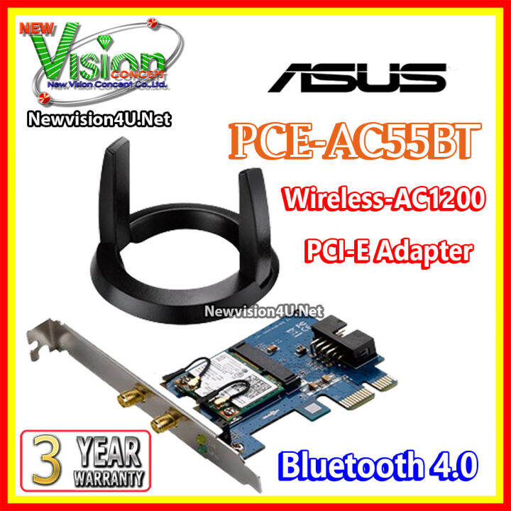 [ BEST SELLER ] ASUS PCE-AC55BT Dual-Band Wireless-AC1200 Bluetooth 4.0 ...