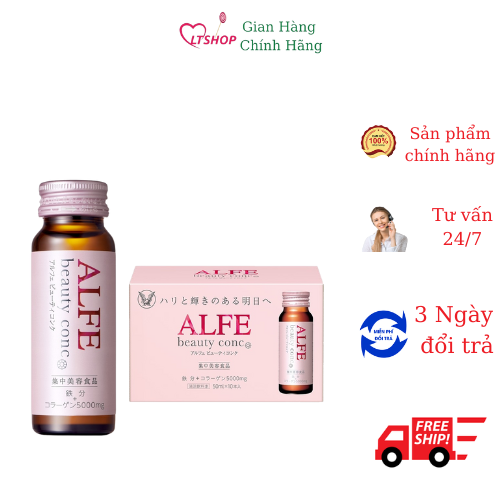 Collagen nước ALFE BEAUTY CONC nhập khẩu 100% từ nhật bản nước uống đẹp da chống lão hóa giảm ...