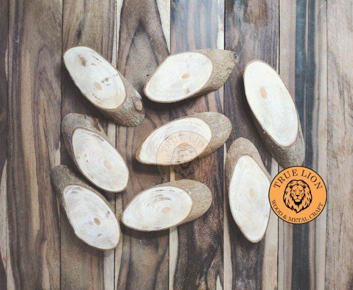 Wood Slice Oval Potongan Kayu Bentuk Oval | Lazada Indonesia