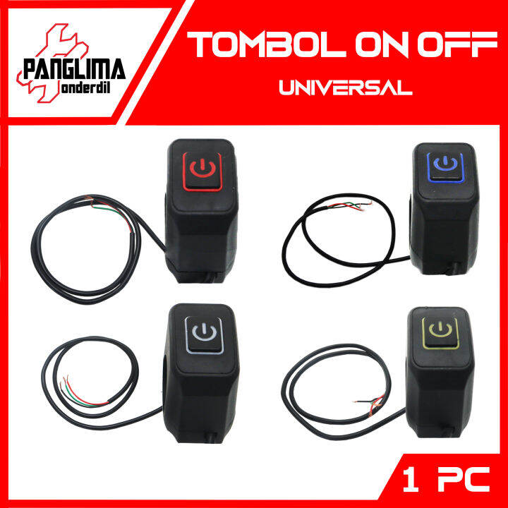 Tombol On-Off Untuk Semua Jenis Motor-Universal Saklar-Swit-Switch 1 ... Tombol On-Off Untuk Semua Jenis Motor-Universal Saklar-Swit-Switch 1 ...