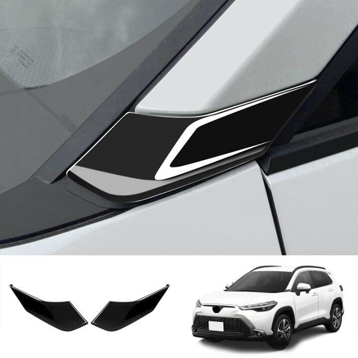 A Pillar Front Side Window Panel Cover Trim Garnish for Toyota Corolla ...