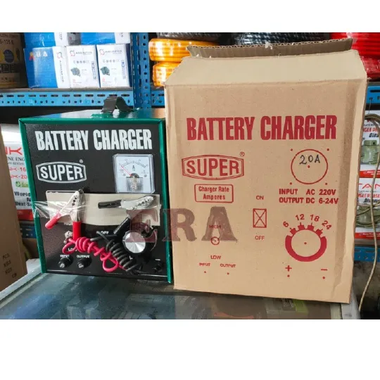 Super - Battery Charger 20A 220V Alat Cas Baterai Aki Genset Motor ...