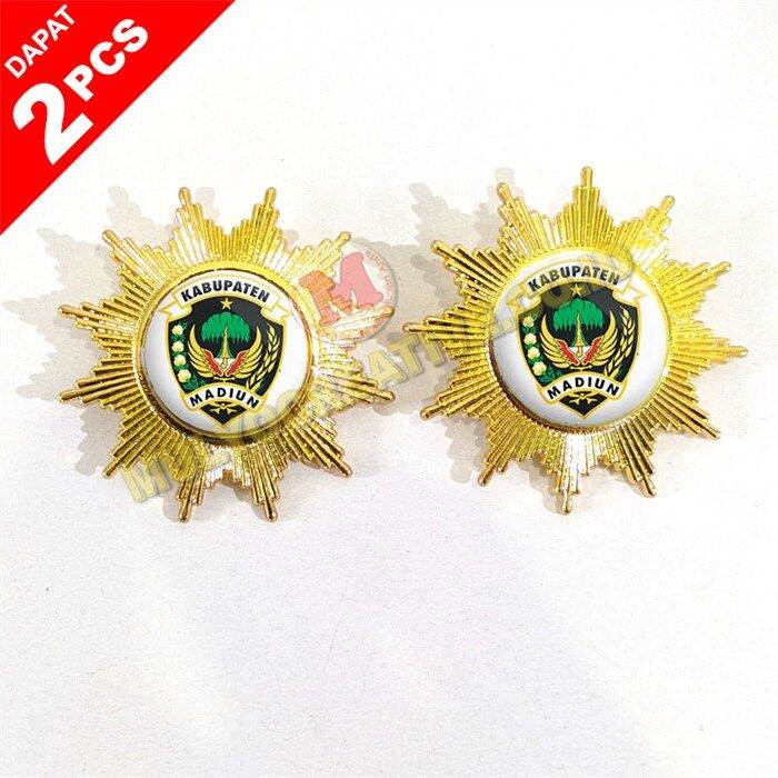 Pin Logo Kabupaten Madiun Pin Wing Bros Logo Daerah Lencana Pin Bros ...