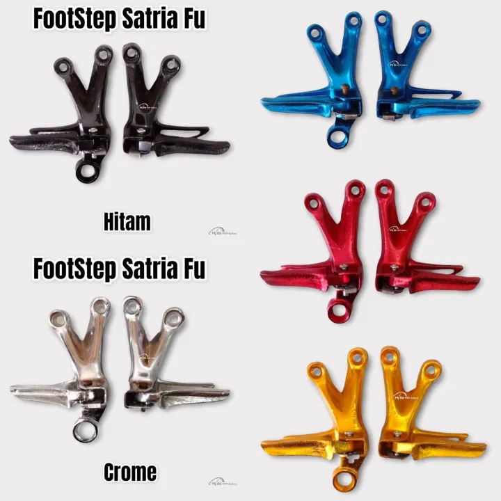 Mvp Gallery - Foot Step Belakang Satria Fu 150 Variasi Warna Merah Gold ...