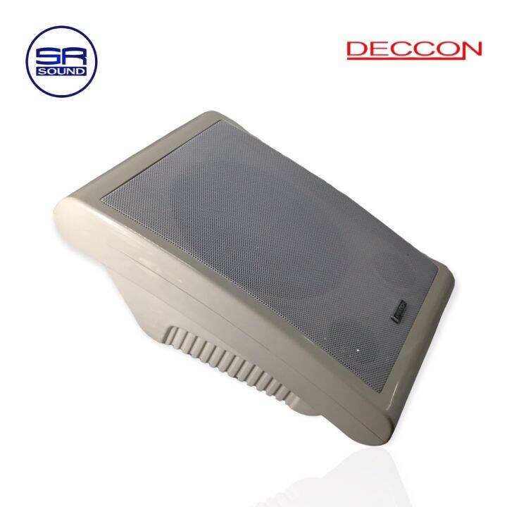 DECCON CW102T ตู้ลำโพงติดผนัง ขนาด 6.5 นิ้ว แบบมีไลน์ 100V / ราคาต่อ 1 ...