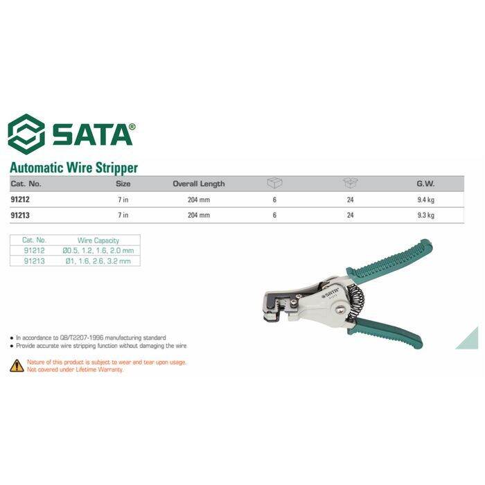 PROMO MURAH !!! -TANG KUPAS KABEL 91212 AUTOMATIC WIRE STRIPPER TYPE A ...
