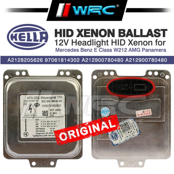 Original Hella Ballast 12V Headlight HID Xenon for Mercedes Benz E ...