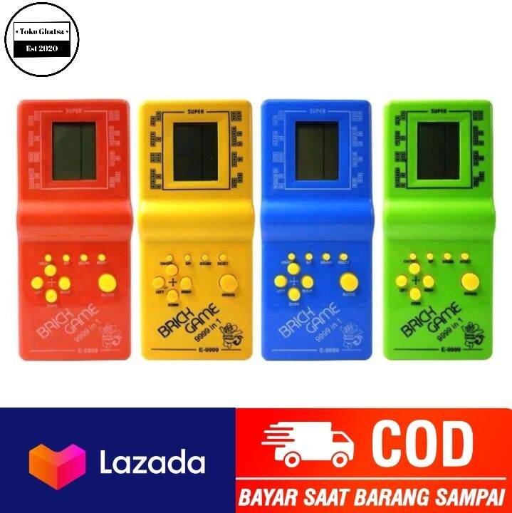 Mainan Game Tetris - Mainan Game Boy - Brick Game Tetris Jadul | Lazada ...