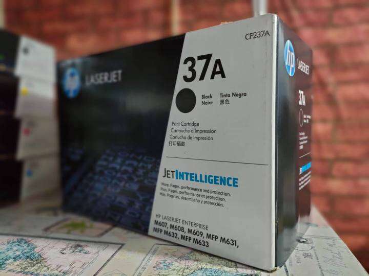 HP 37A Black Original LaserJet Toner Cartridge, CF237A | Lazada PH
