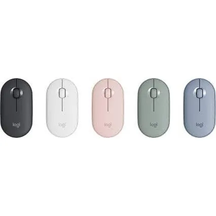 Logitech Pebble Wireless Mouse M350 1000DPI 100g High Precision Optical ...