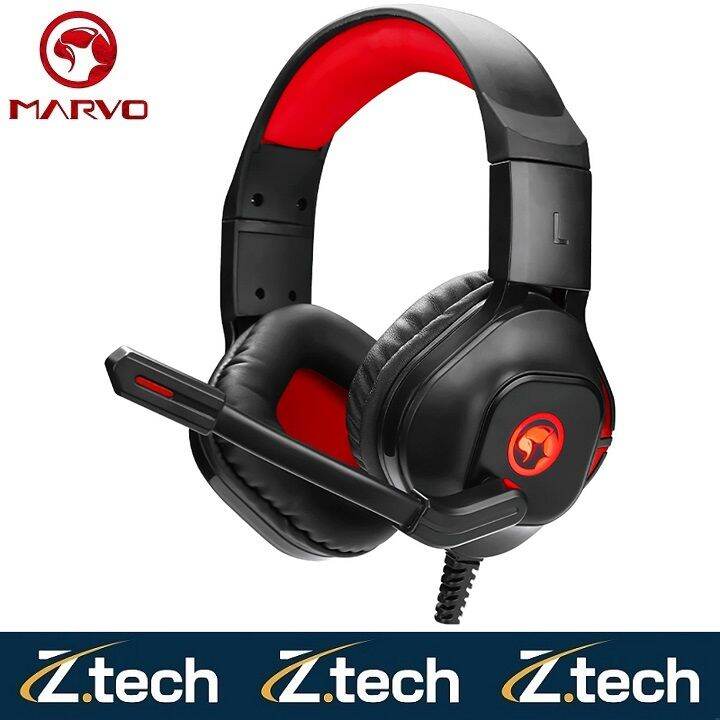 MARVO USB+3.5MM Wired Gaming Headset (HG8929) (Authentic) | Lazada ...