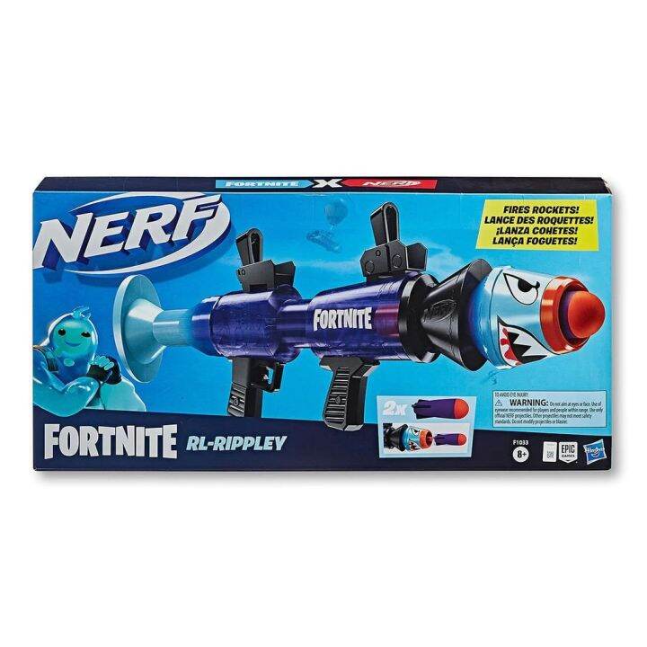 NERF Fortnite RL RIPPLEY Exclusive Bazooka Rocket Launcher | Lazada ...
