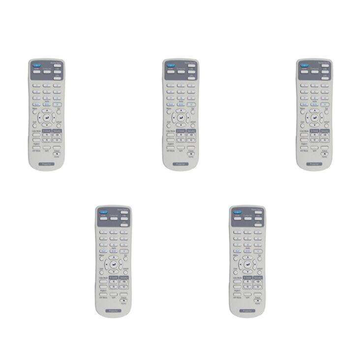 5X Replacement Projector Remote Control 219863500 for Epson BrightLink 725Wi/1485Fi,EX3280 ...