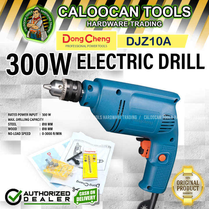 DONG CHENG DJZ10A 300W 10mm Electric Drill CALOOCAN TOOLS | Lazada PH