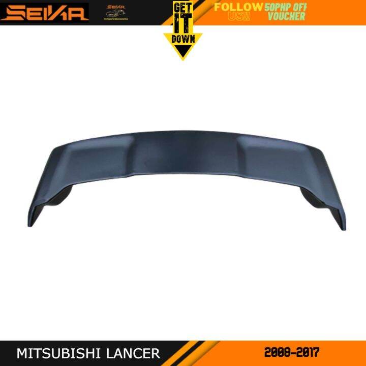 Mitsubishi Lancer 2008-2017 Rear Spoiler - Rear Body Kits - Wings and ...
