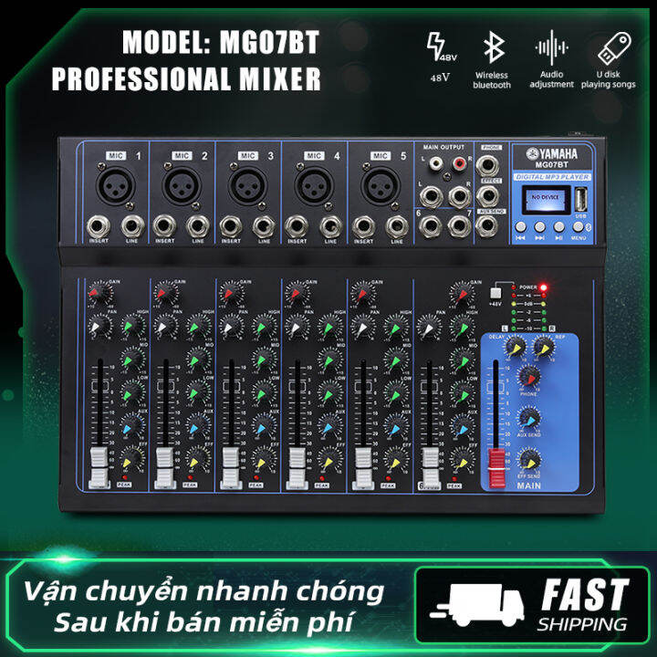 Yamaha F7 Mixer Phiên Bản Bluetooth Cao Cấp, Giá Mê Ly, Uy Tín Đảm Bảo ...