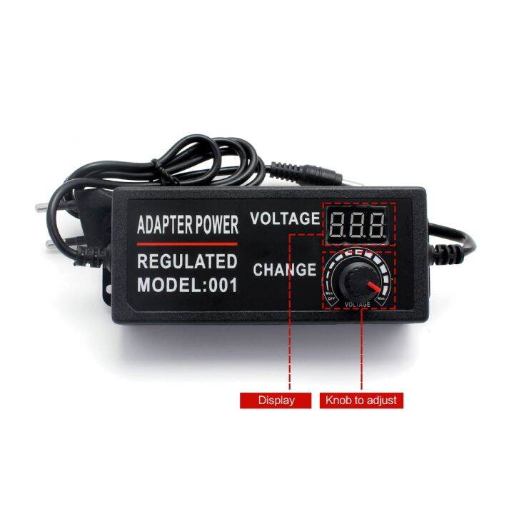DC Transformer Voltage Regulator AC 220V 110V TO DC 3V-12V 3V-24V 9V ...